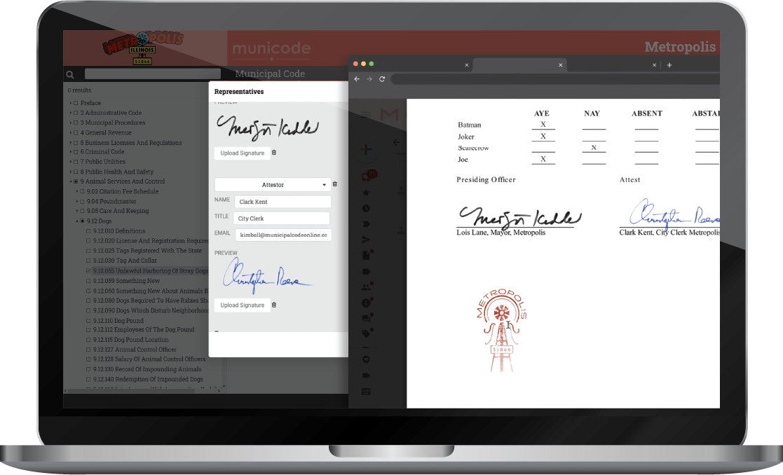 Electronically Sign, Seal, & Publish | Municode - Powered by CivicPlus